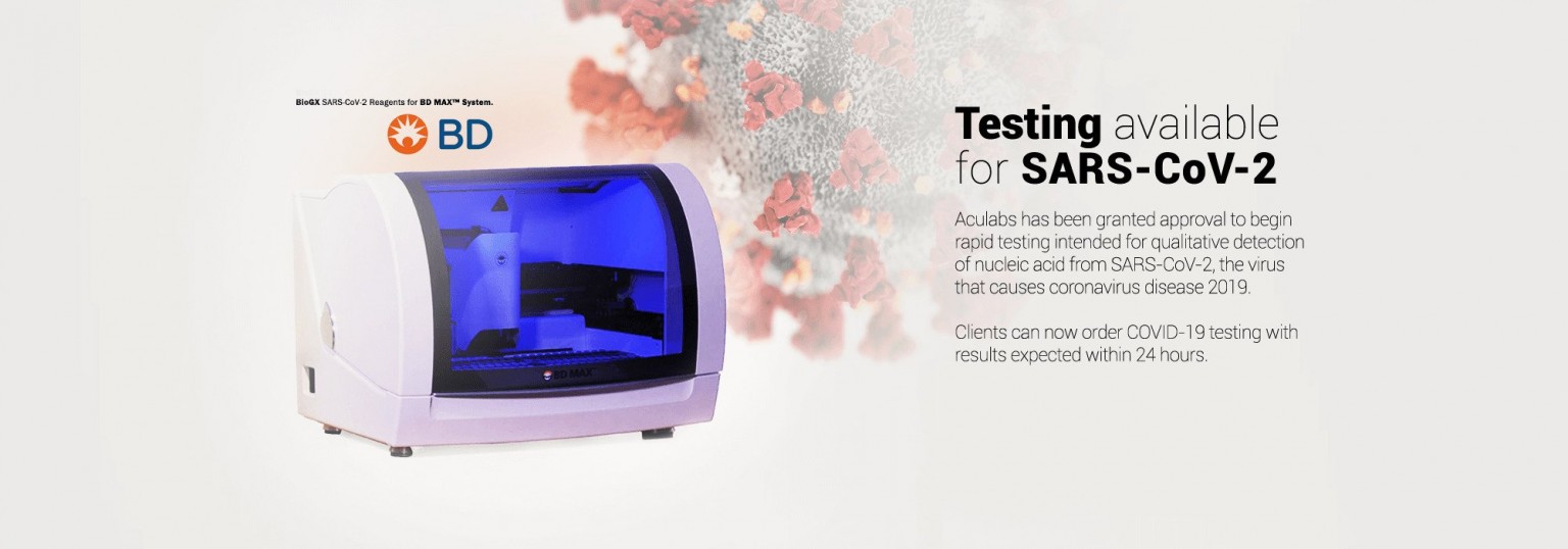 Aculabs Clinical Diagnostic Laboratory To The Mid Atlantic