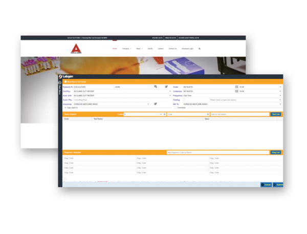 Web Portal Access | Client Resources | Aculabs Inc